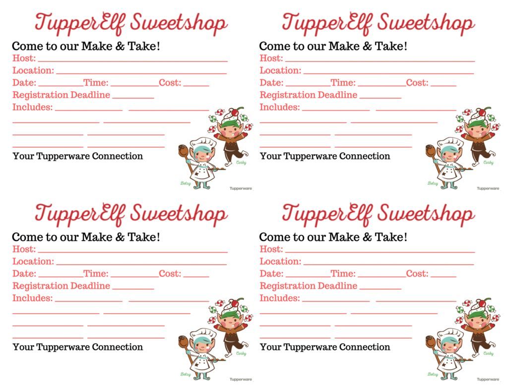 Make & Take Support Materials | Legacy Party Sales