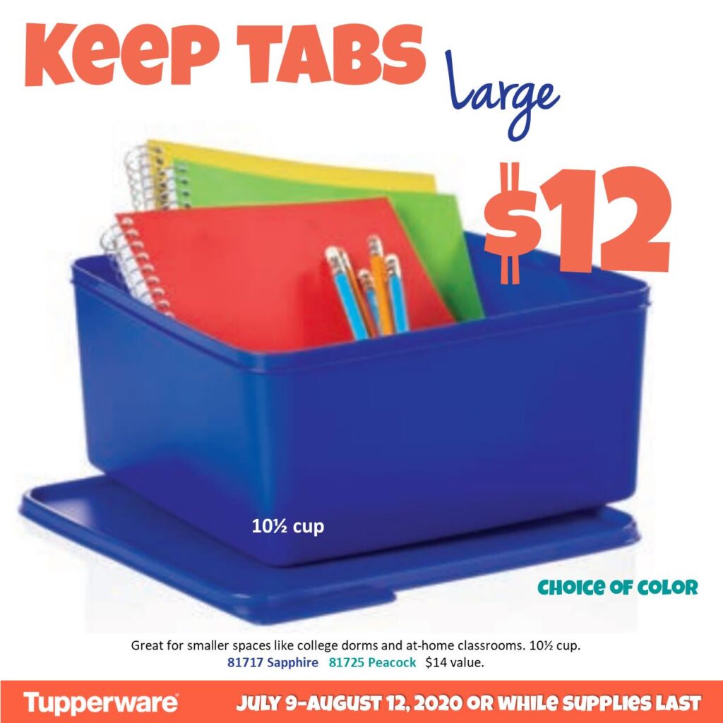 Keep Tabs Out of Stock | Legacy Party Sales