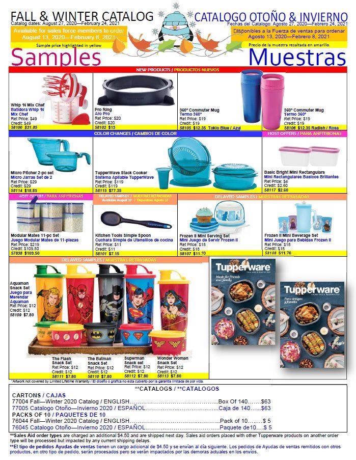 Catalog sampling | Legacy Party Sales