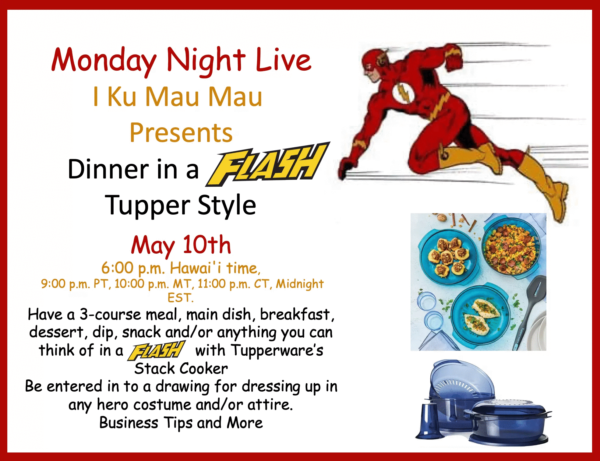 May 10th Monday Night Live | Legacy Party Sales