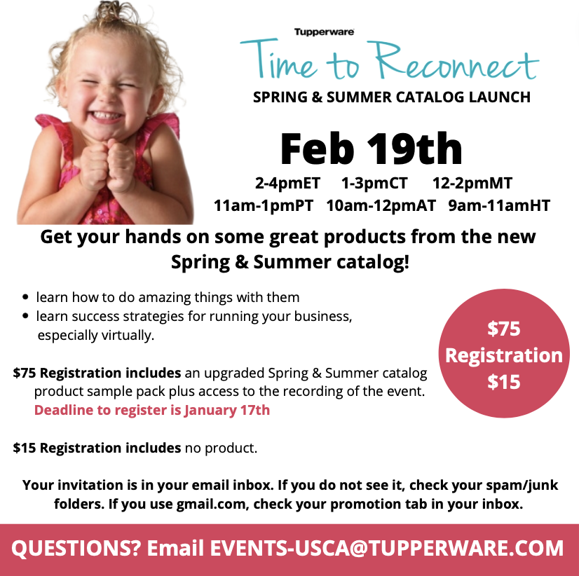 Final few days to register for the Catalog Launch event! | Legacy Party ...
