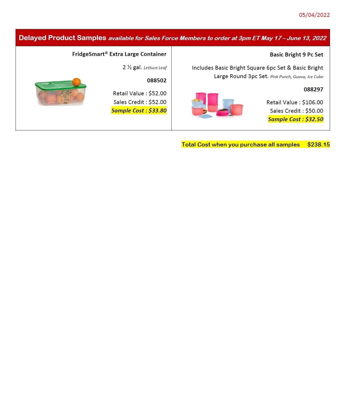 June Sampling is now open! Enter for FREE SAMPLES | Legacy Party Sales