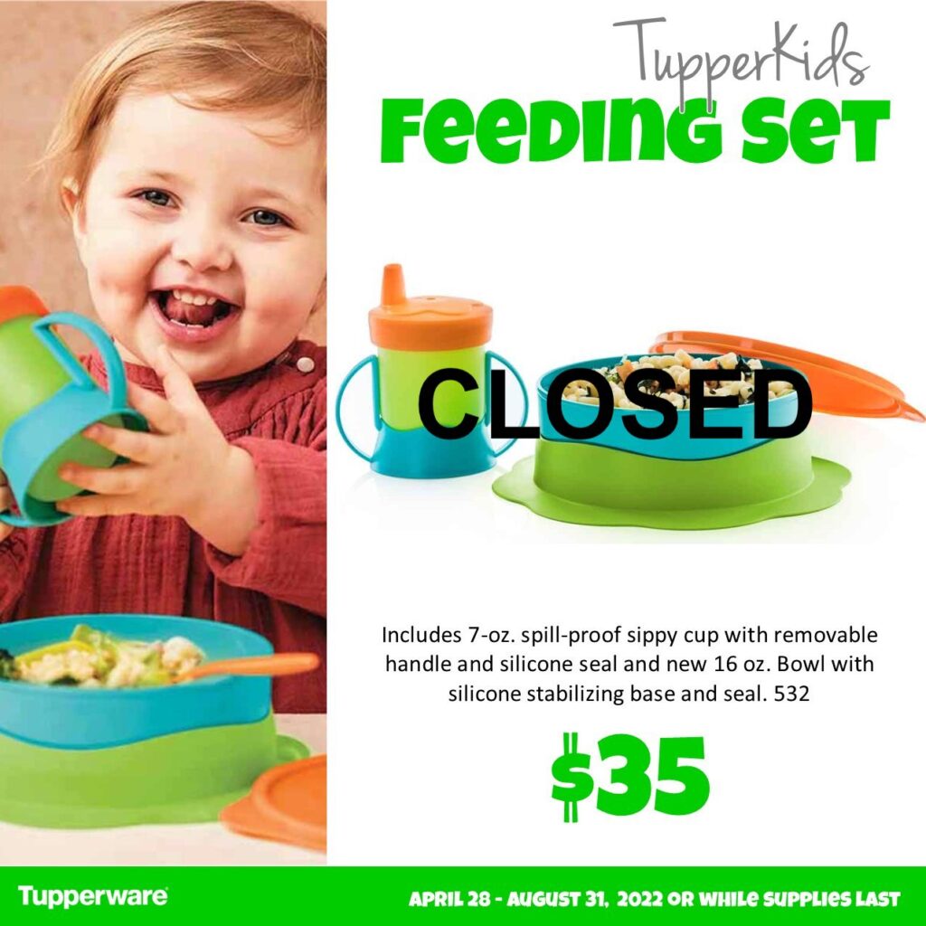 TupperKids Feeding Set #532 | Legacy Party Sales
