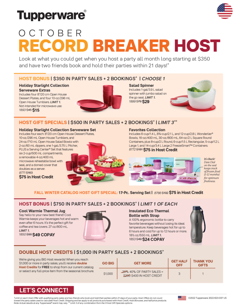 Updated Recordbreaker Host Flyer | Legacy Party Sales