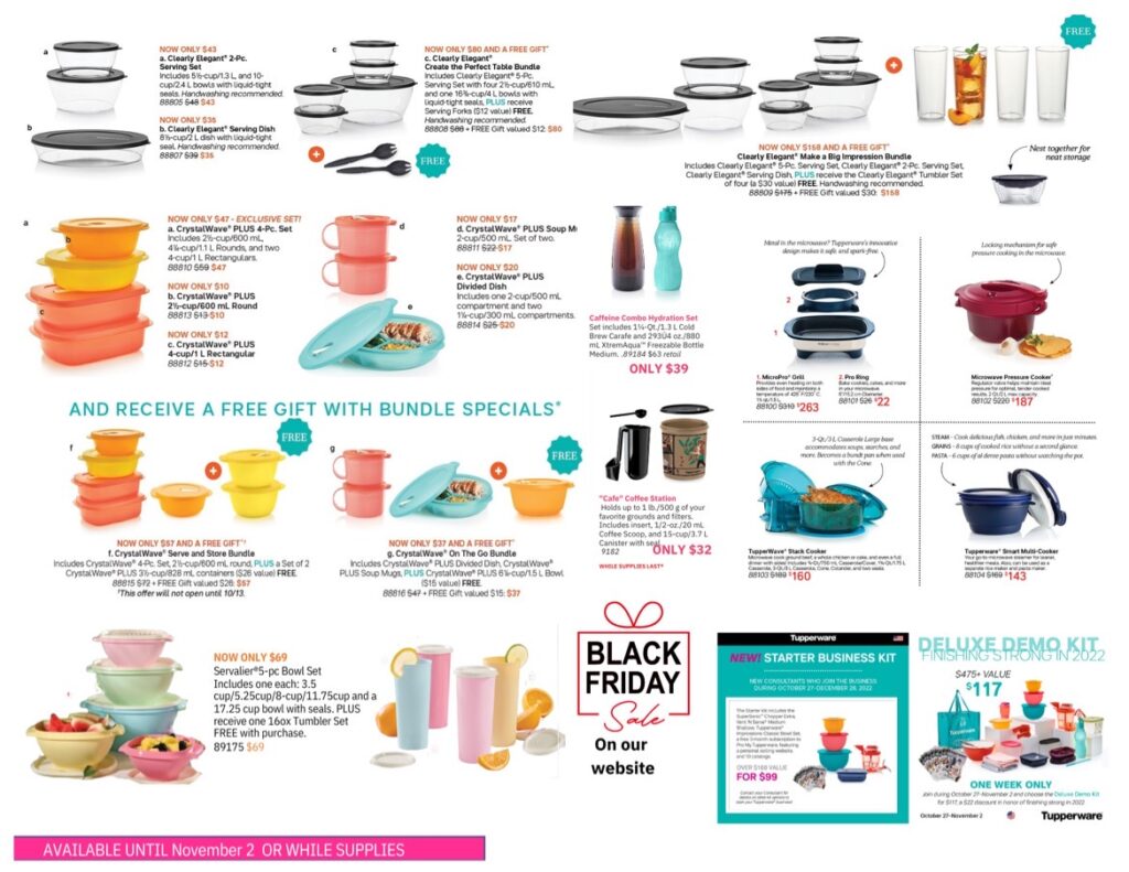 Customer offers | Legacy Party Sales