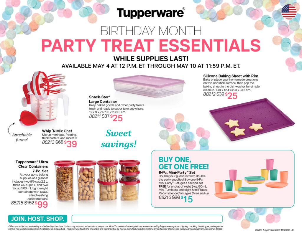 One week special with video support | Legacy Party Sales