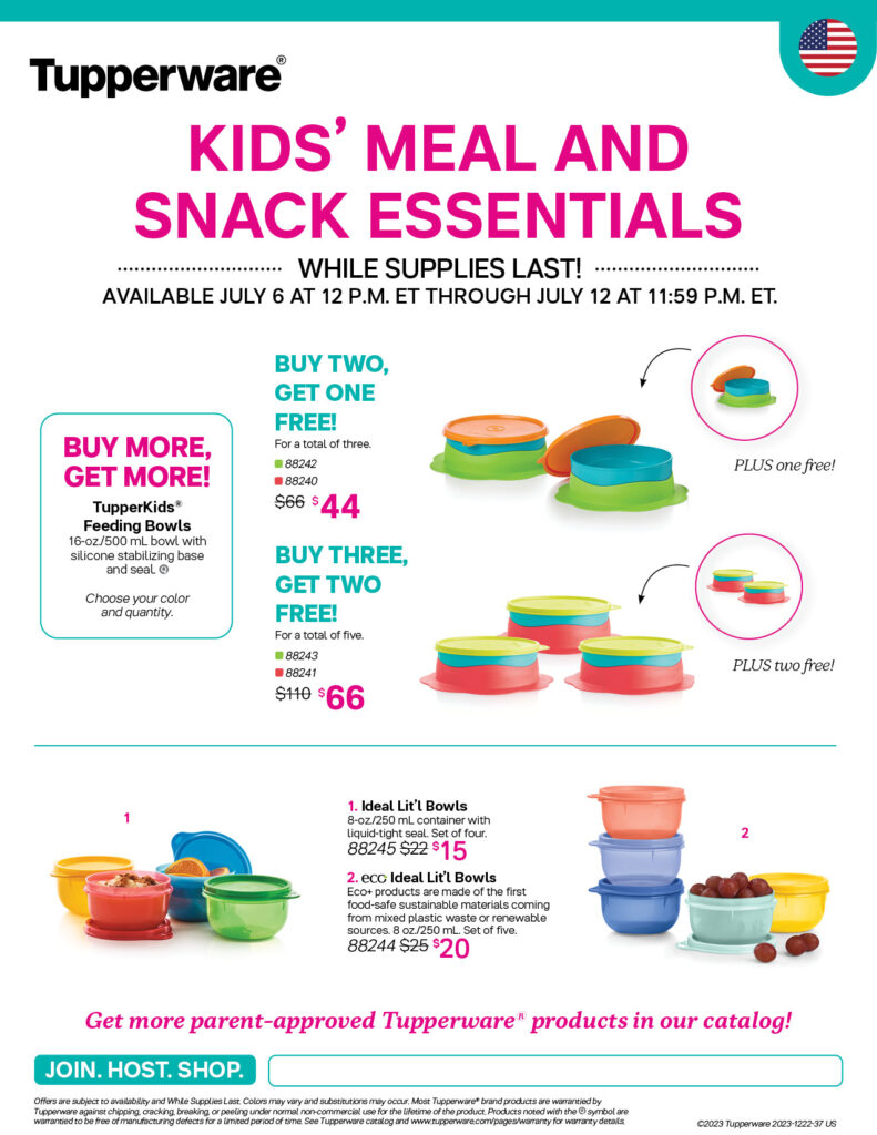 This week’s sales specials | Legacy Party Sales