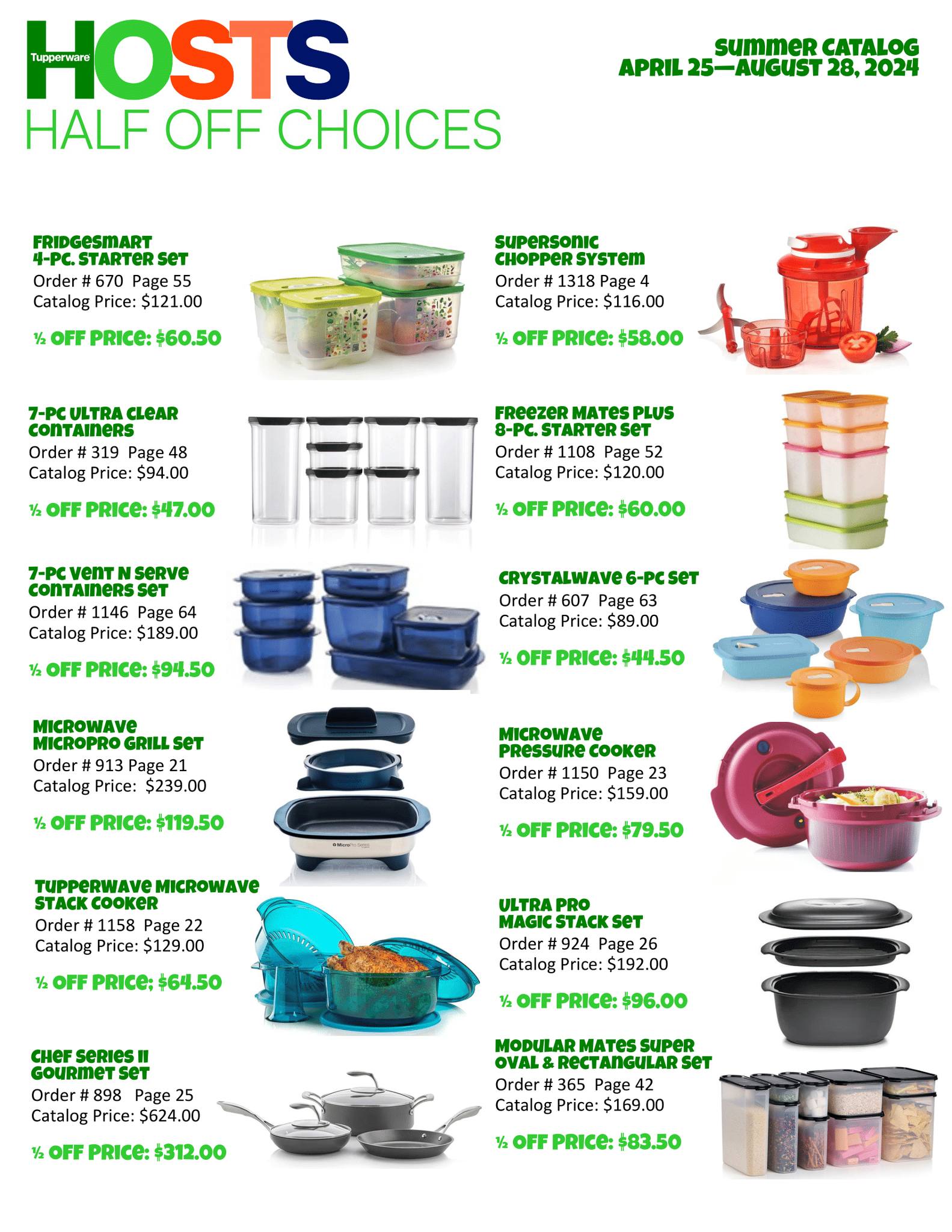 Current Host Offers | Legacy Party Sales