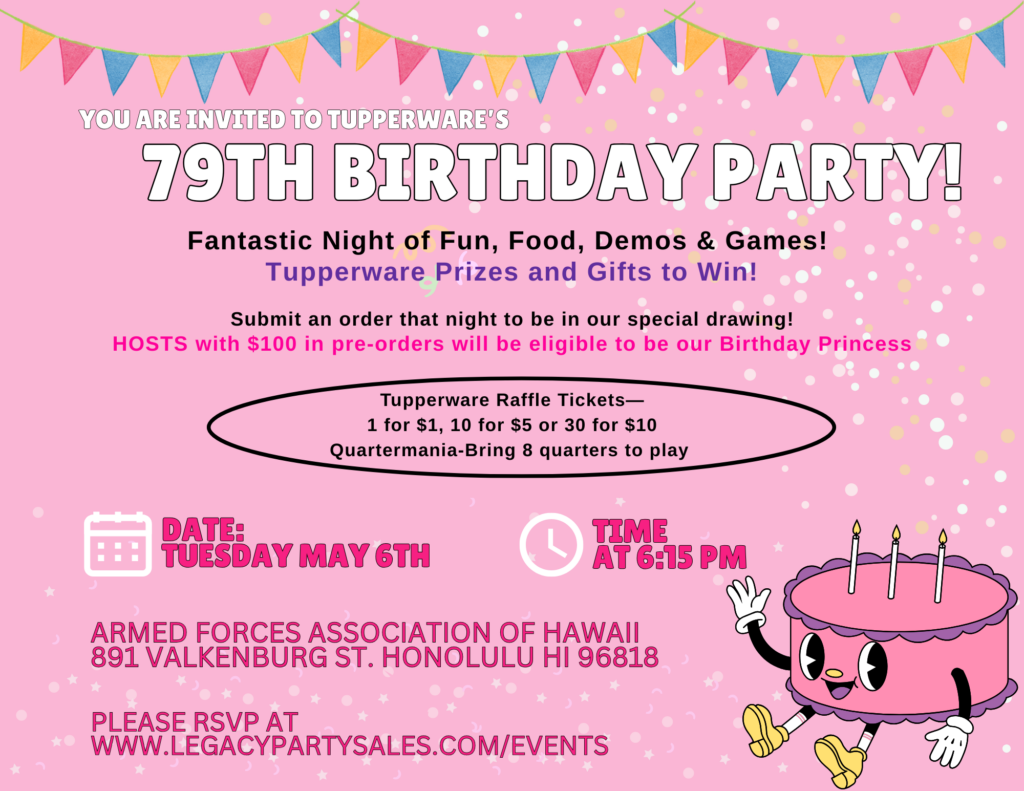 May 6th Oahu Fun Night | Legacy Party Sales