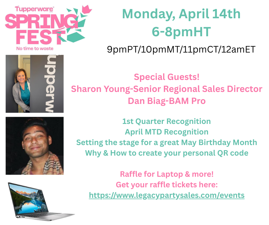 Virtual Springfest 2025 | Legacy Party Sales