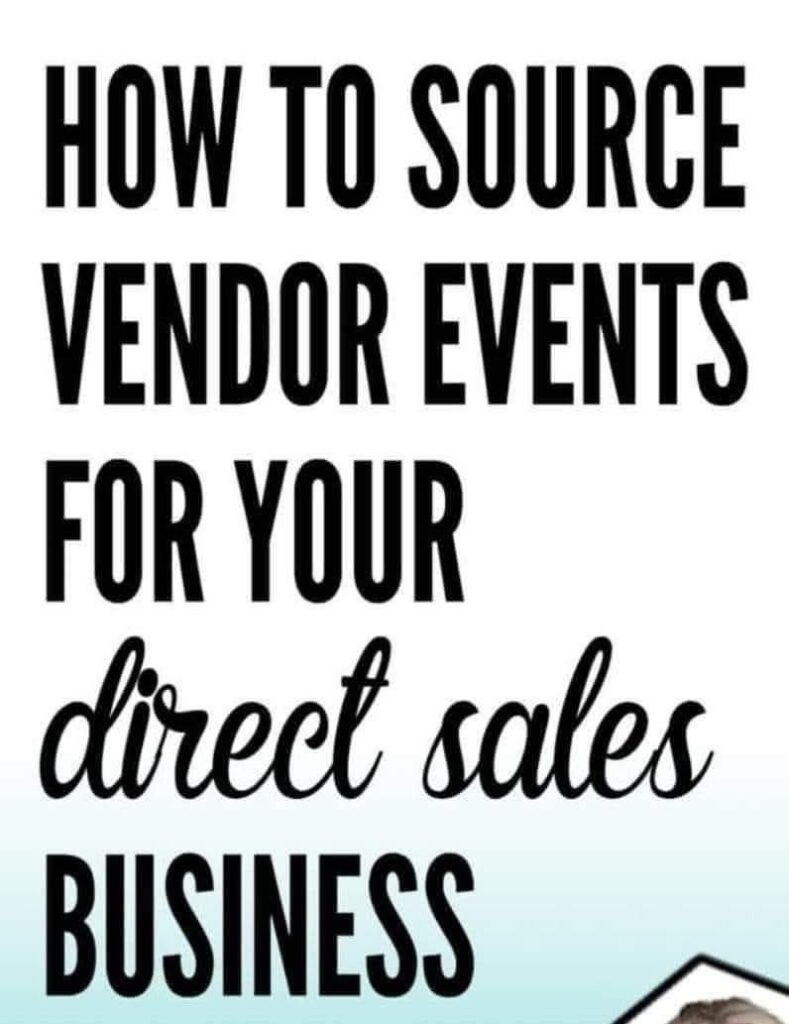Finding Vendor Events | Legacy Party Sales