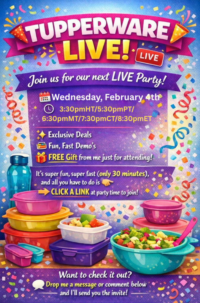 Let’s work together! | Legacy Party Sales